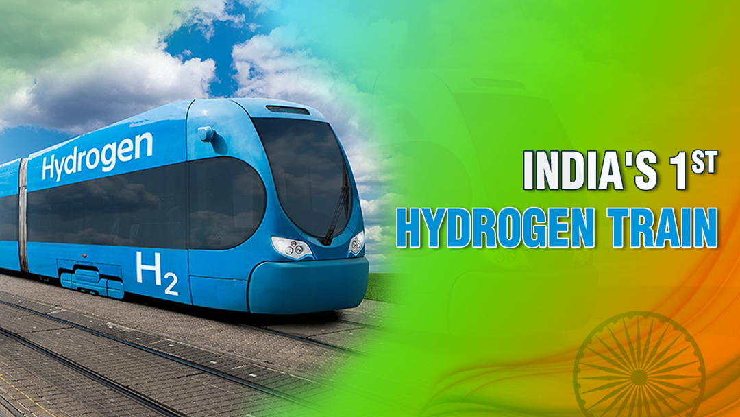 India’s first hydrogen-powered train - UPSC Current Affairs 2025 India’s first hydrogen-powered train - UPSC Current Affairs 2025