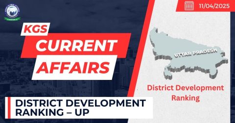 District Development Ranking – UP - UPSC Current Affairs 2025